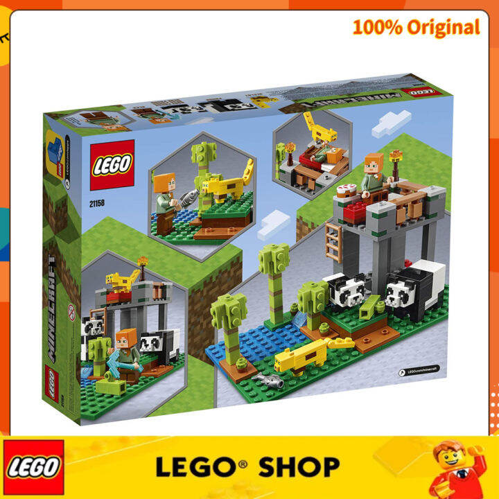 LEGO Minecraft Panda Kindergarten 21158 Children's Building Toy, isang ...