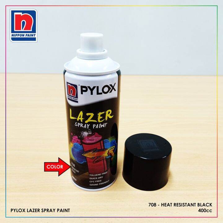 Pylox Lazer Heat Resistant Black PLZ708 400cc Nippon♠ | Lazada PH