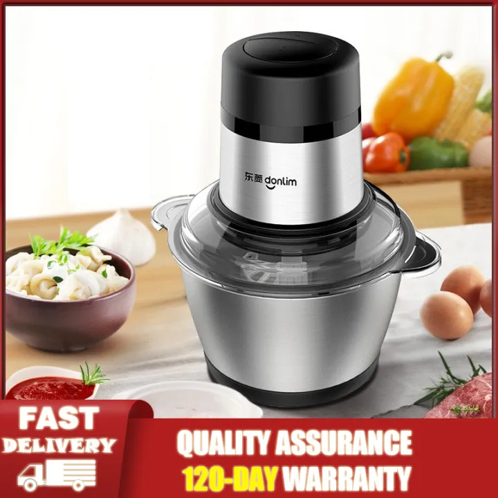 2 liters large Meat grinder, chopper, vegetable grinder, curry machine,Meat grinder，satisfying ...