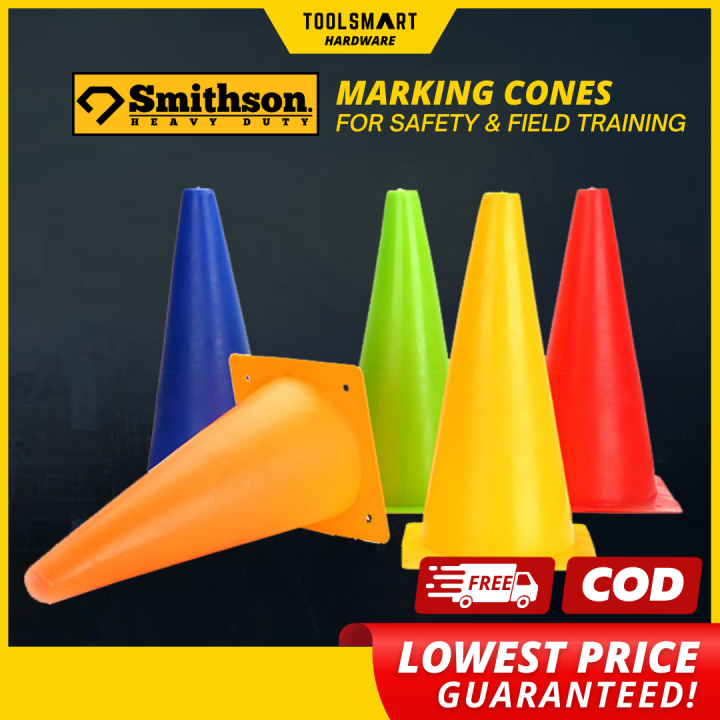 【SMITHSON】 Orange Marking Cone Marking Orange Cone Safety Cone And Tape ...