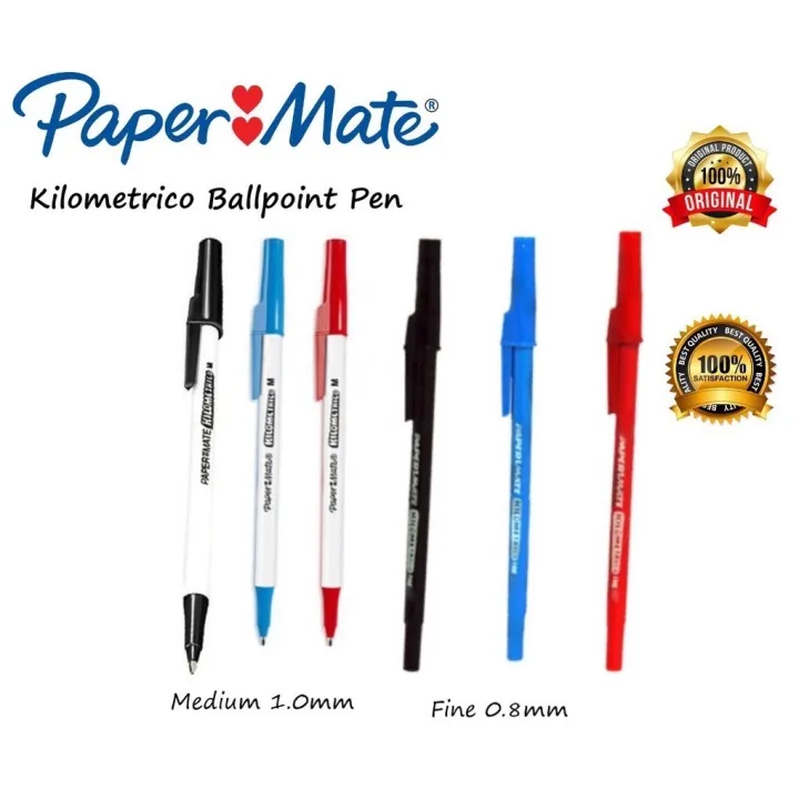 PaperMate Ball Point Pen Kilometrico | Lazada