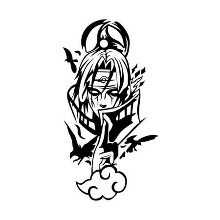 Cutting Stiker Sticker Anime Uchiha Itachi Naruto Stiker Sasuke ...