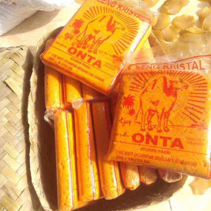 PROMO!!! [1 Besek/12 Balok Besar] Garam Bleng/ Obat Kerupuk/ Bahan ...