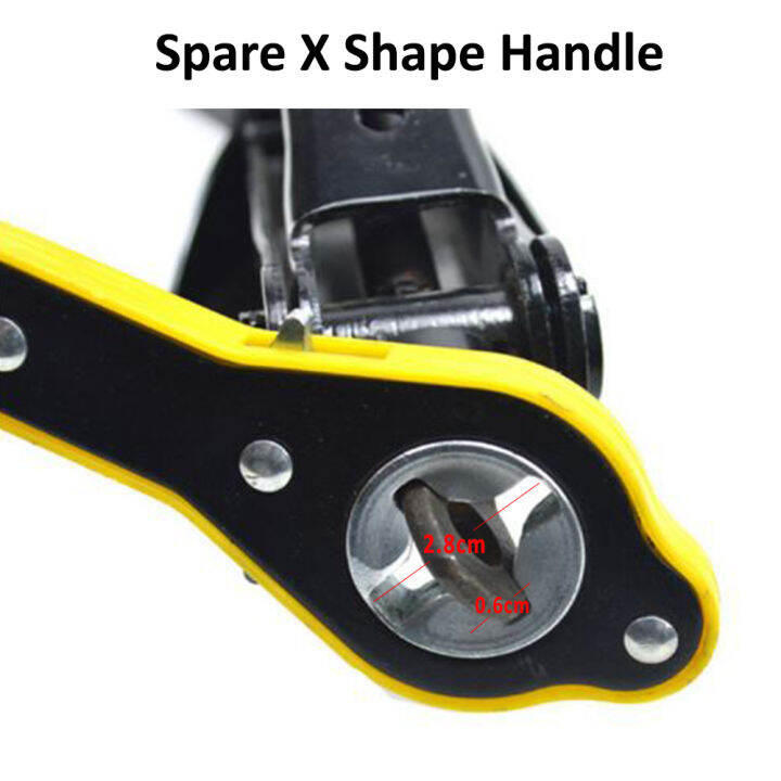 Universal Car Scissor Jack Wrench Rocker Spanner Jack Spare Handle Hand ...