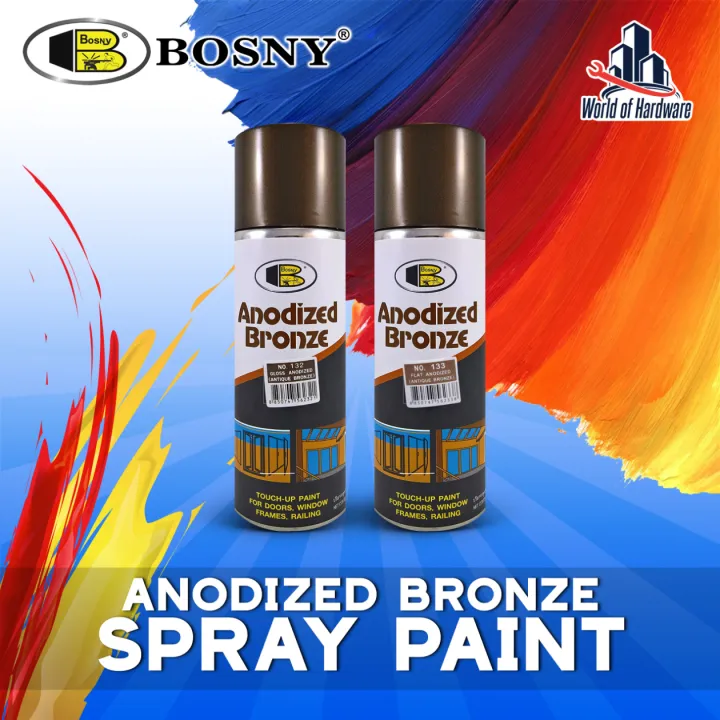 BOSNY Antique Bronze Anodized Color Spray Paint (B107) | Lazada PH