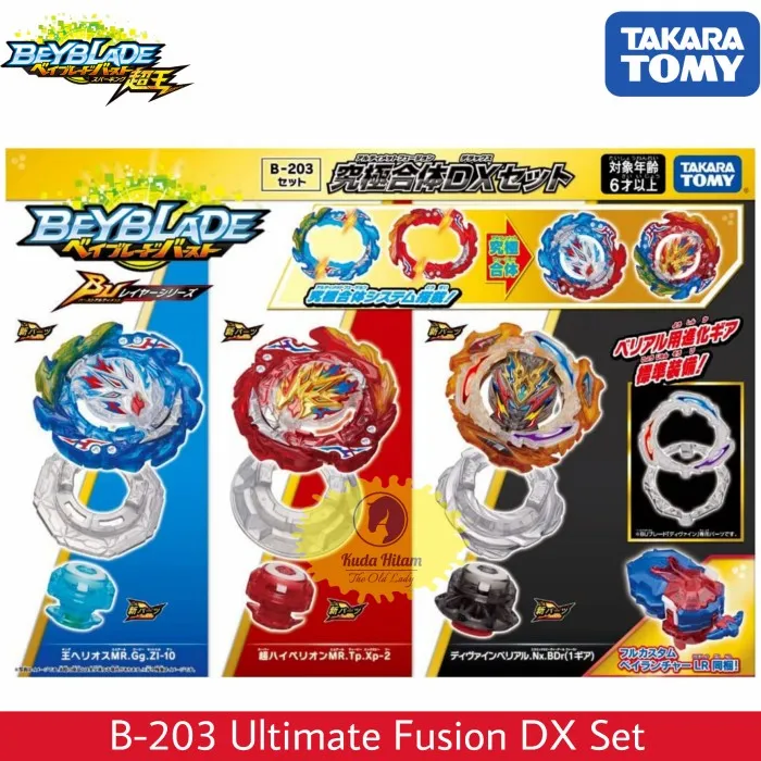 Takara Tomy Beyblade BU Burst Ultimate B-203 Ultimate Fusion DX Set | Lazada Indonesia