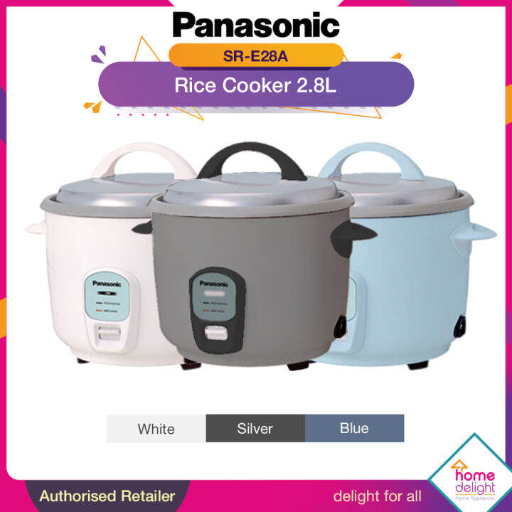 Panasonic Rice Cooker 2.8L (Color Selection) [ SR-E28A SR-E28 ] | Lazada