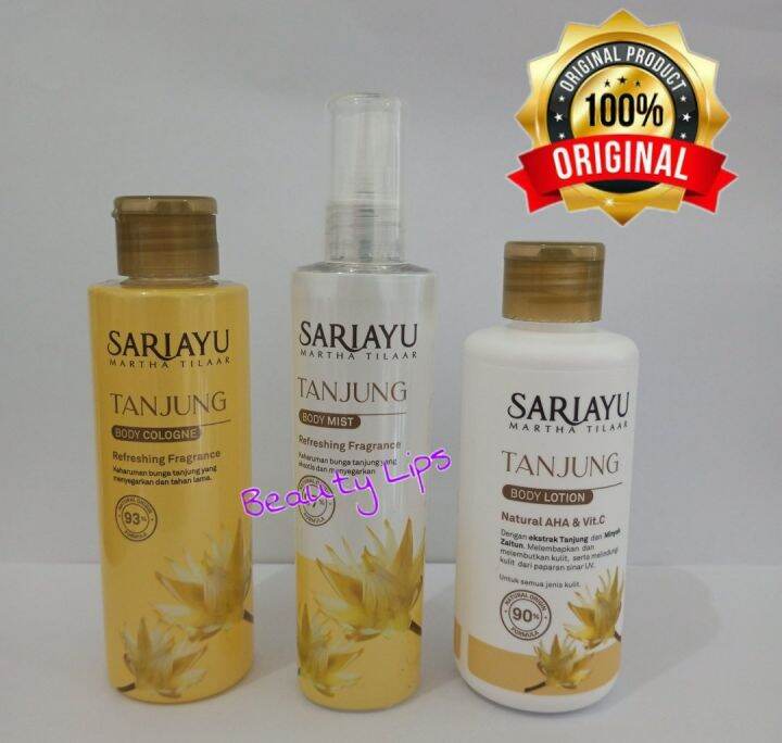 Sariayu Cologne Eksotic Tanjung 150ml Original 100% / Hand Body Lotion ...