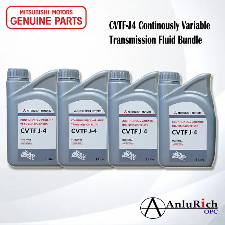 GENUINE MITSUBISHI CVTF-J4 Continuously Variable Transmission Fluid ...