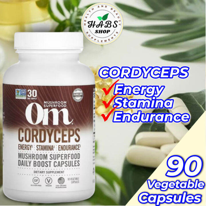 Om Mushrooms, Cordyceps, 90 Vegetable Capsules | Lazada PH