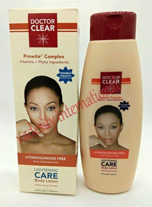 Vadesity Doctor Clear Lightening Care โลชั่นบำรุงผิวกาย414 Ml | Lazada ...