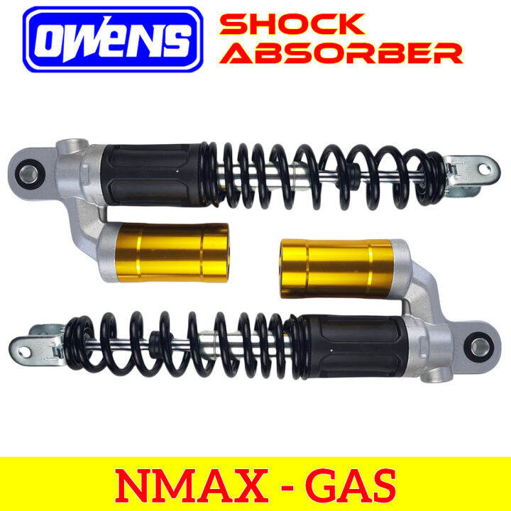 NMAX 155 Gas Type Owens Motorcycle Rear Shock Absorber (Pair) | Lazada PH