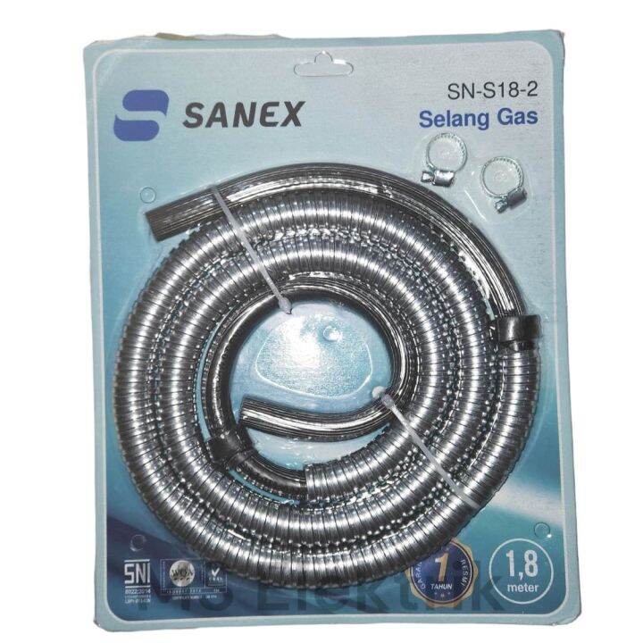 SANEX Selang gas spiral tanpa regulator SN-S18-2 | Lazada Indonesia