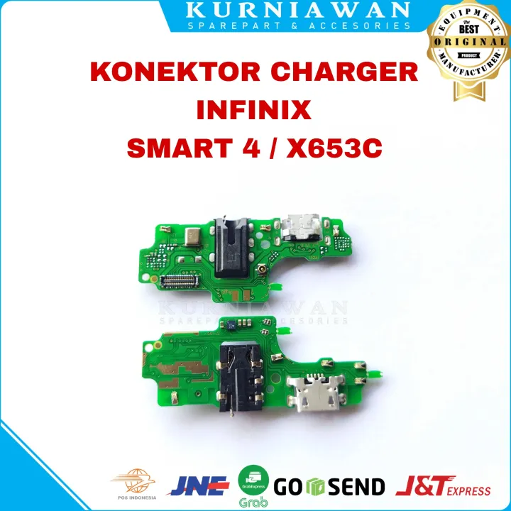 Konektor Charger Infinix Smart 4 X653c Pcb Board Usb Papan Con Cas Mic | Lazada Indonesia