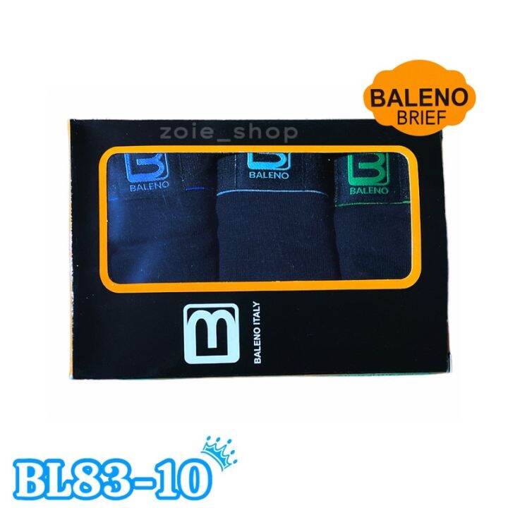 3in1 BALENO ORIGINAL BL83-10 Men’s Underwear Boy Brief | Lazada PH