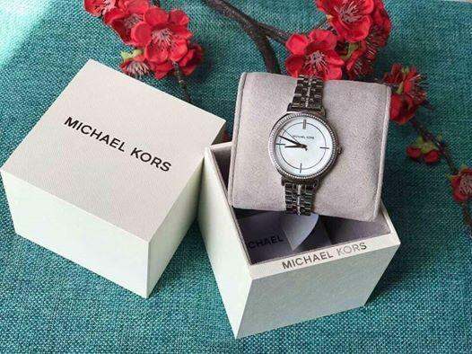 Michael Kors Cinthia Mother of Pearl Dial Ladies Watch - MK3641 | Lazada PH