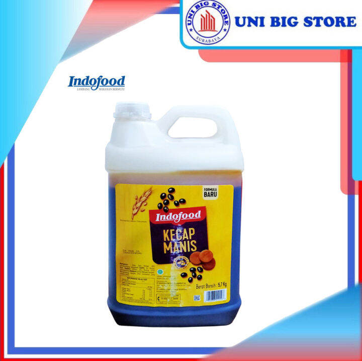 Indofood Kecap Manis 5.7 kg Galon Jerigen | Lazada Indonesia