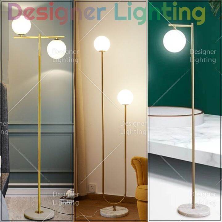 Designer Lighting Floor Lamp Stand Lamp Gold Lamp Living Lamp Bedside ...