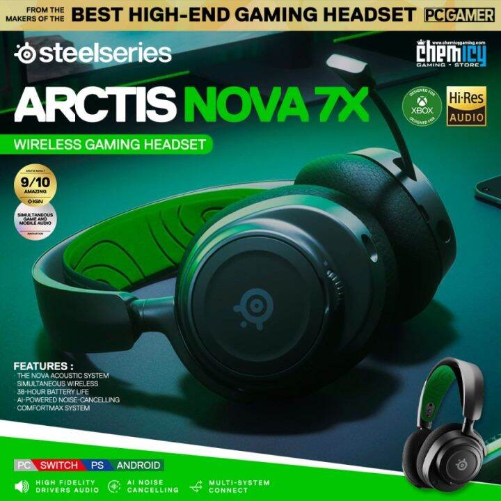 Steelseries Arctis Nova 7X Wireless Gaming Headset | Lazada Indonesia
