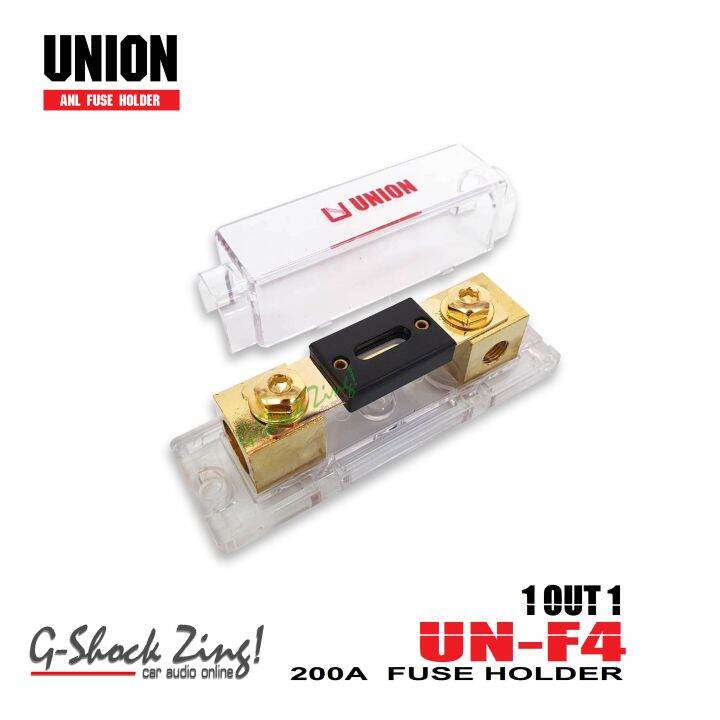 UNION FUSE HOLDER BOX กล่องฟิวส์ เข้า 1ออก1 สำหรับสายแบตขนาดใหญ่ ...