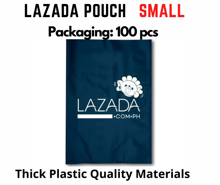 Lazadas Small Pouches w/ Sleeve (New Design) Set of 100 Thick Plastic ...