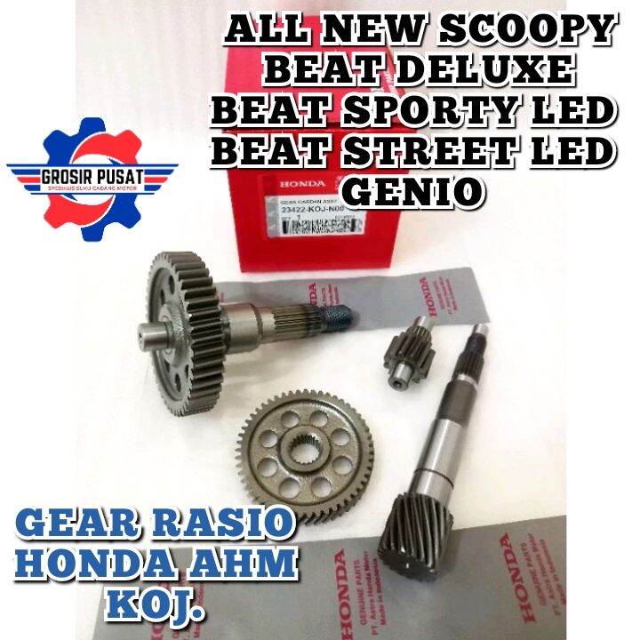 GER RASIO BEAT SPORTY LED GEAR RASIO BEAT STREET LED GIGI RASIO GENIO ...