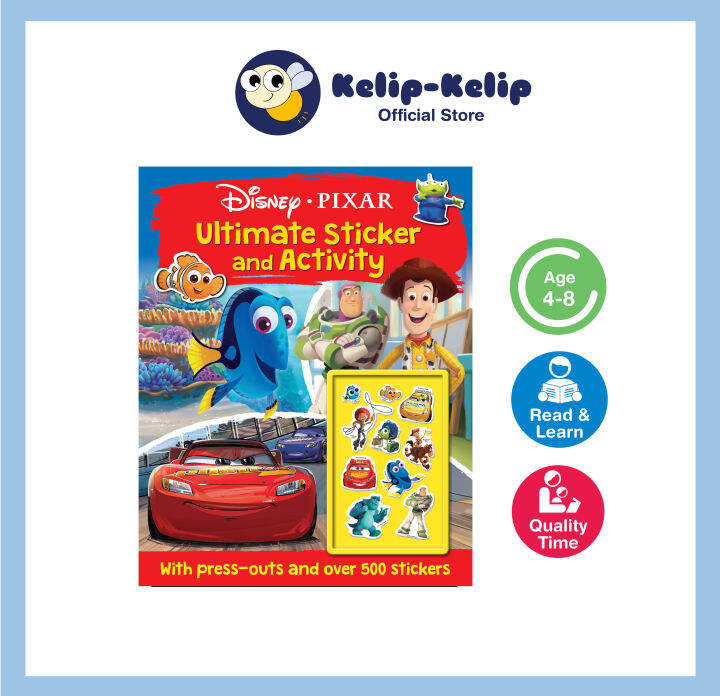 Disney Pixar Ultimate Sticker & Activity Book With Stickers Press-Outs ...