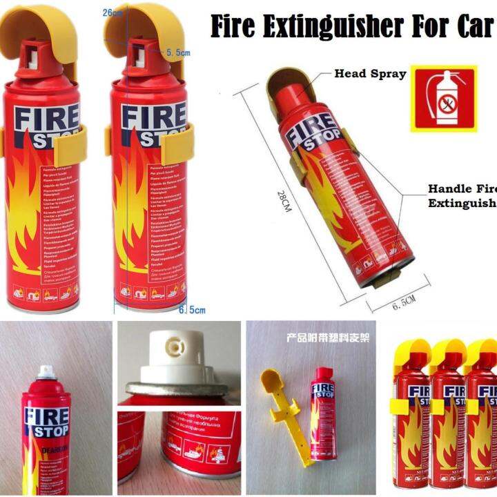 Pemadam Api TOX FIRE STOP Racun Api Portabel 400 ML Fire Extinguisher ...