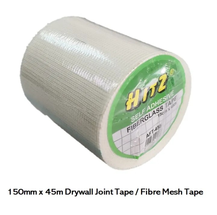 150mm x 45m Drywall Joint Tape / Fibre Mesh Tape | Lazada