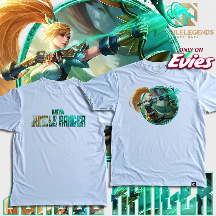 Miya Jungle Ranger T-shirt, MLBB tees, Mobile Legends Bang Bang T-shirts, ML tshirt | Lazada PH