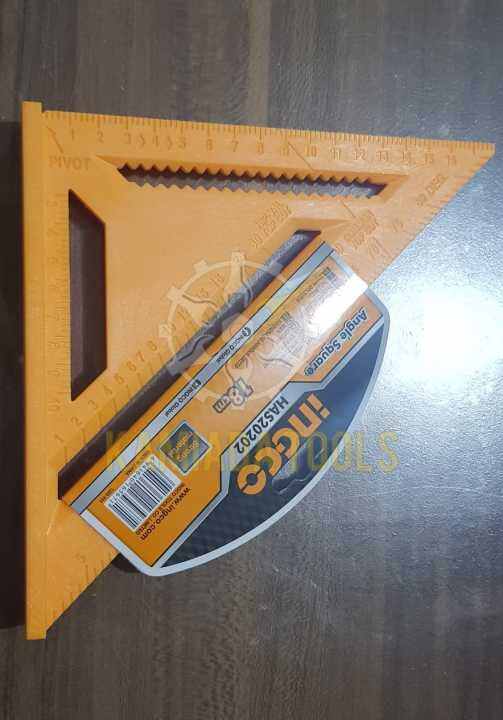 ANGLE SPEED RAFTER SQUARE/ PENGGARIS SEGITIGA SIKU 18CM INGCO ...