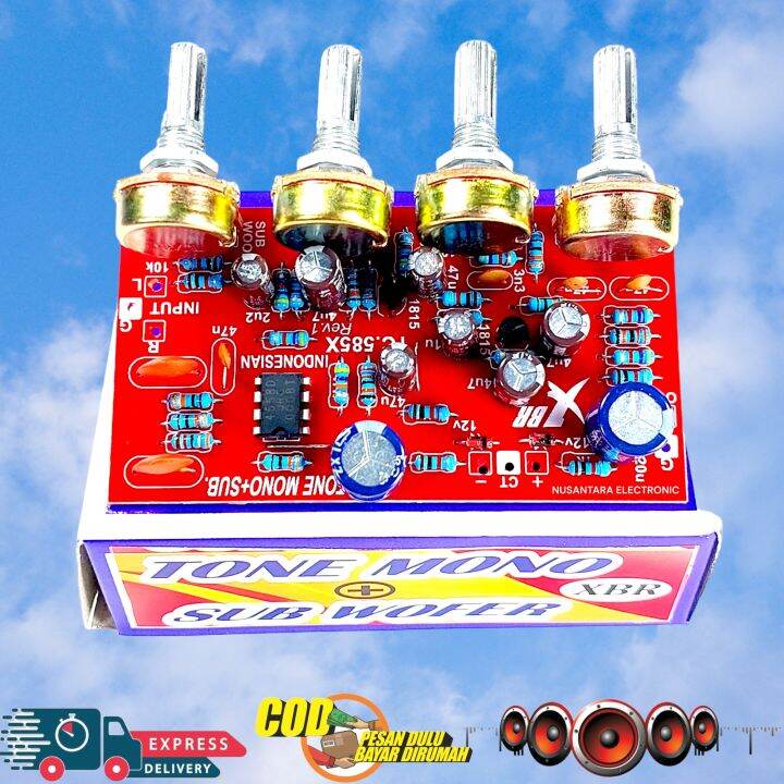 Tone Control Mono Plus Subwoofer XBR Glerr | Lazada Indonesia