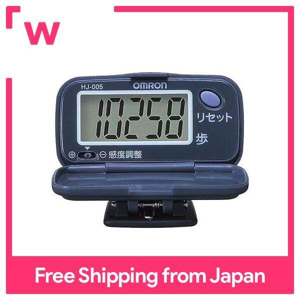 OMRON Pedometer Health Counter Steps Rich Black HJ-005-K | Lazada PH