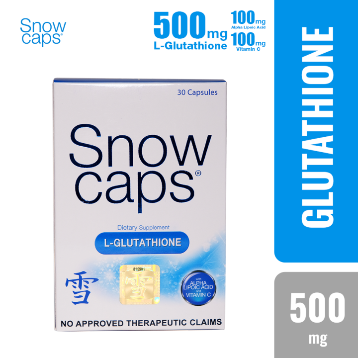 SnowCaps Glutathione | Lazada PH