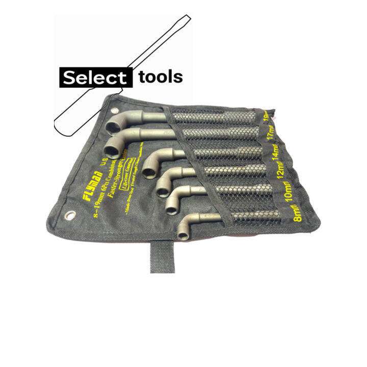 Flyman 6 Pcs. L-Wrench Set/Angled Socket Wrench | Lazada PH