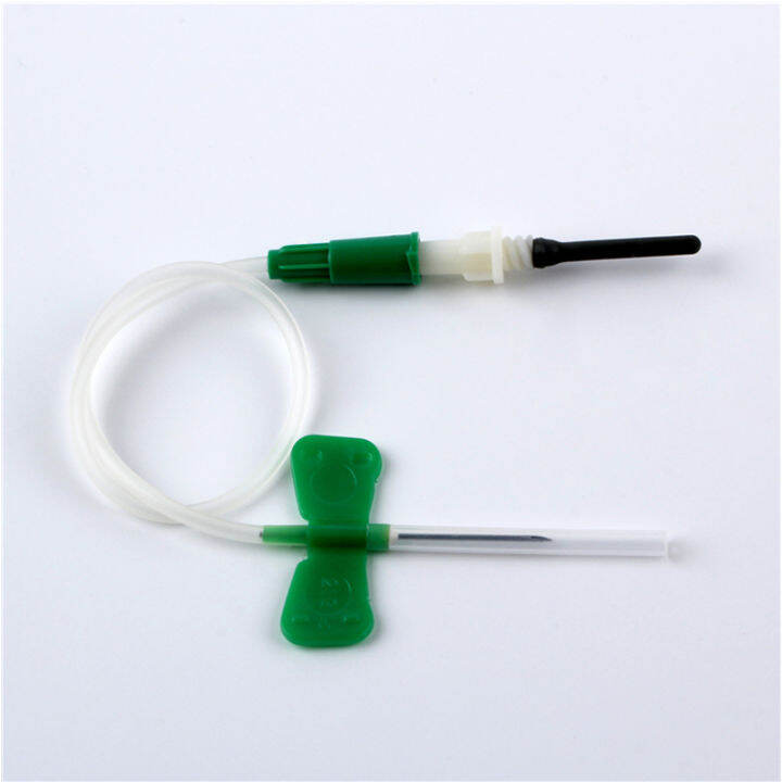 Safety Two-Winged Blood Collection Needle sterile Butterfly Needle ...