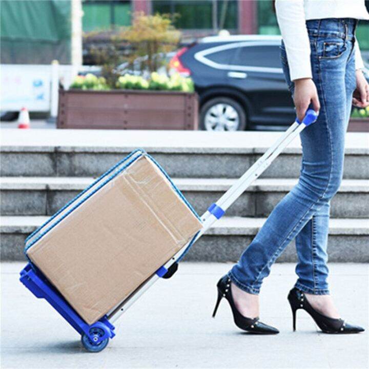 Heavy Duty Foldable Hand Sack Wheel Trolley Folding Truck Barrow Cart ...