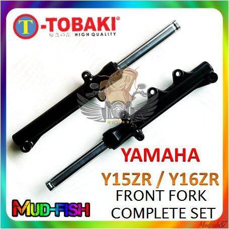 YAMAHA Y15ZR Y16ZR Y15 FRONT FORK ASSY SET DAMPER DEPAN ORIGINAL TOBAKI ...