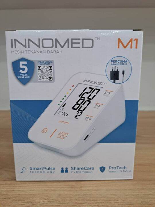 INNOMED M1 BLOOD PRESSURE MONITOR | Lazada