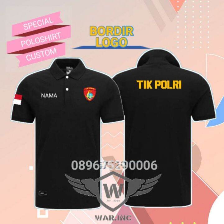 KAOS BAJU TIK POLRI | Lazada Indonesia