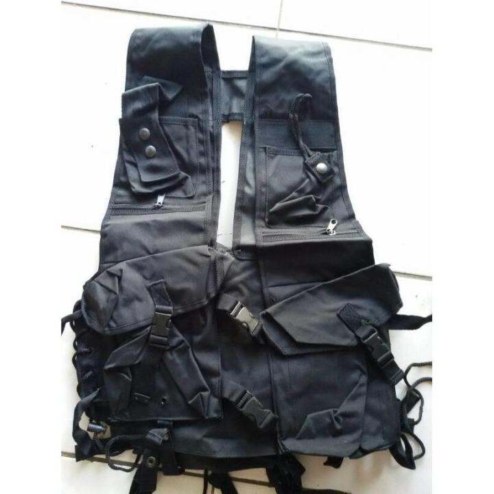 rompi tactical/rompi airsoft/rompi serbu/jatah tni | Lazada Indonesia