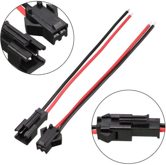 Socket Terminal Kabel JST SM 2P Male Female Connector | Lazada Indonesia