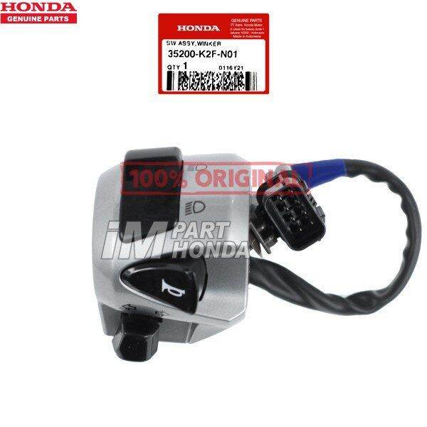 35200-K2F-N01 Holder Kiri Tombol Dimmer Klakson Riting Scoopy eSP K2F ...