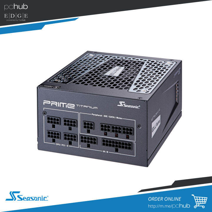 Seasonic Prime TX Ultra Titanium 1000watts PSU, full modular, pn: SSR ...
