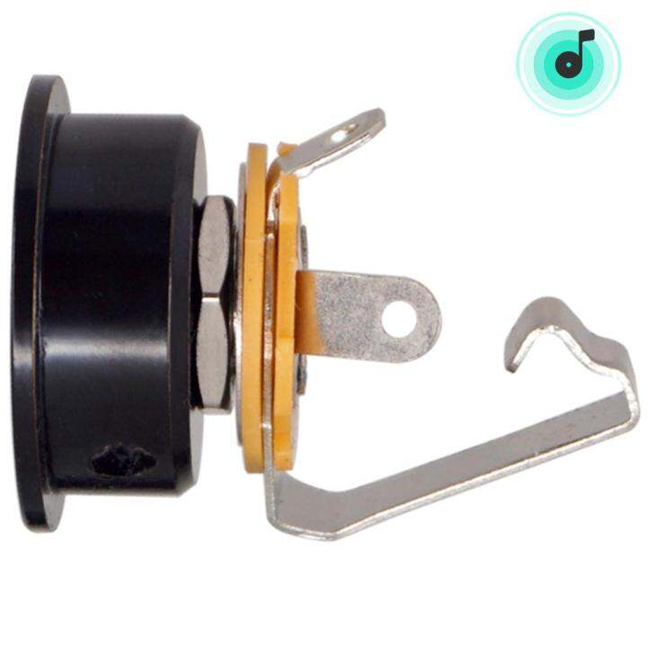 Chrome Plated Recessed Jack Professional Electric Guitar Socket Jack ...