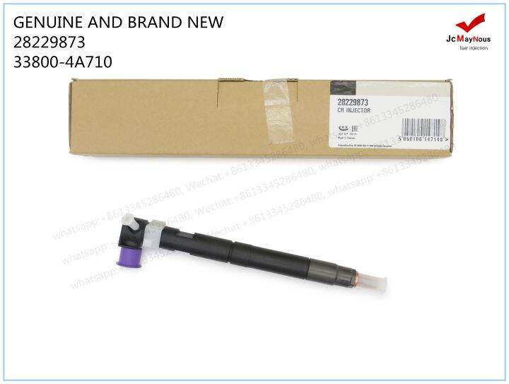 GENUINE AND BRAND NEW DIESEL COMMON RAIL FUEL INJECTOR 28229873, 33800 ...