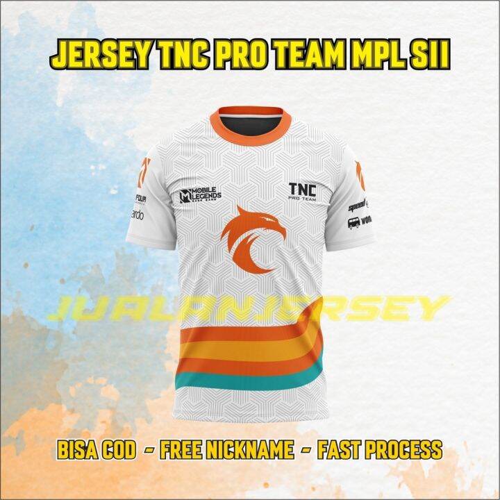 Jersey TNC PRO ESPORT MPL S10 FREE REQUEST NICKNAME | Lazada.co.th