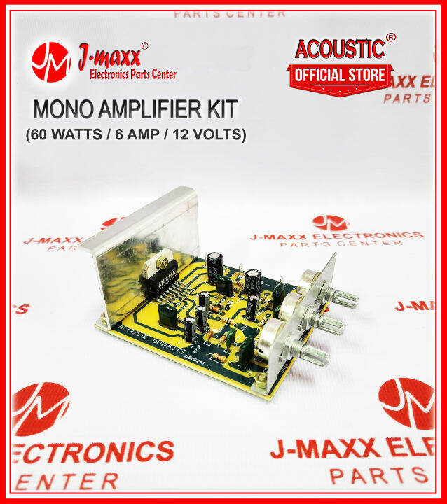 ACOUSTIC AMPLIFIER KIT 60W MONO (12V, 6AMP) | Lazada PH