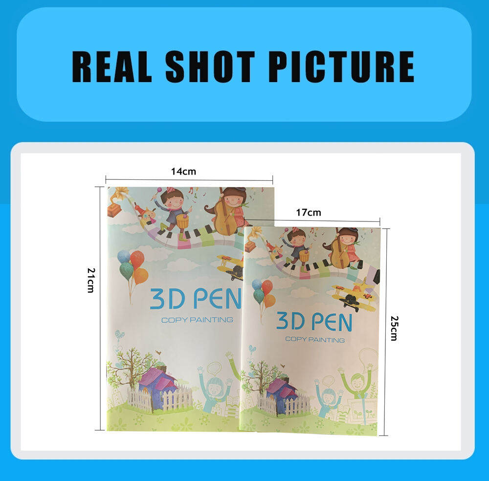 22patterns + 40patterns 3D Pen Template Pattern Book Album With ...