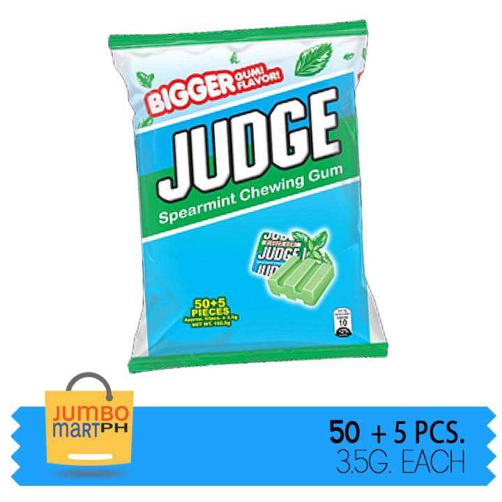 JUDGE SPEARMINT CHEWING GUM / 55 PCS (1 PACK) | Lazada PH